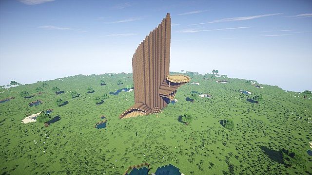 Dead Tree House Minecraft Map