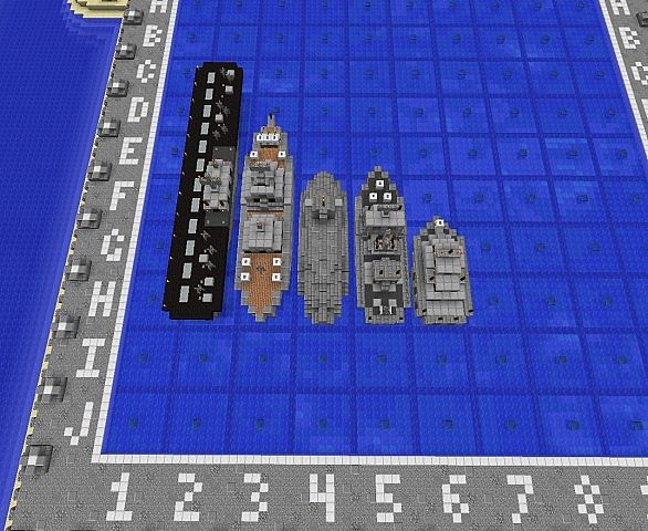 Battleship Minecraft Map