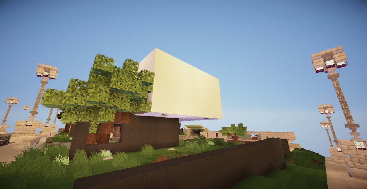 Olive - Modern house Minecraft Map