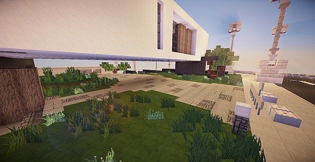 Olive - Modern house Minecraft Map