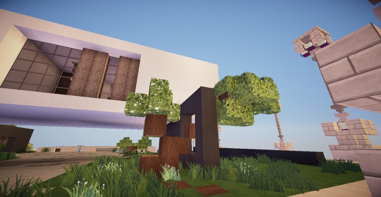 Olive - Modern house Minecraft Map