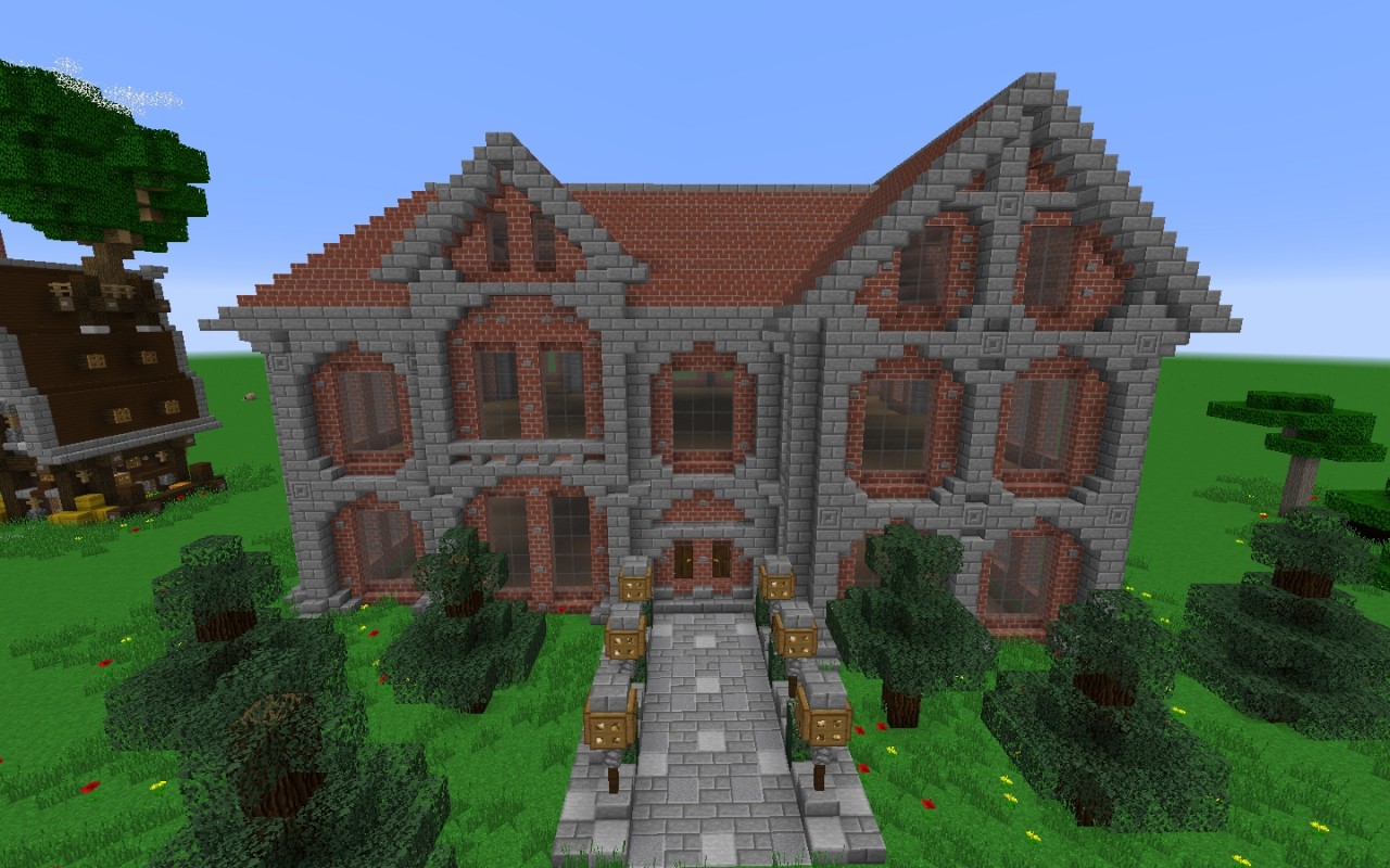 3 Styles Houses Minecraft Map