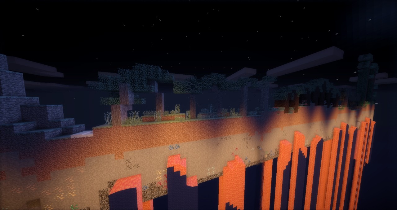 Skyland 2D Minecraft Map