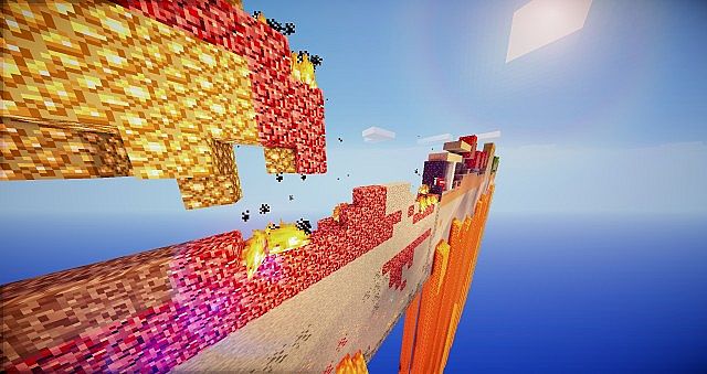 Skyland 2D Minecraft Map