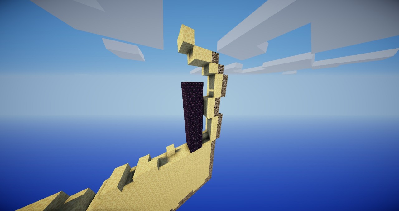 Skyland 2D Minecraft Map