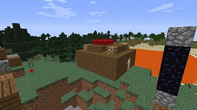 My singleplayer/LAN world (with friends) Minecraft Map