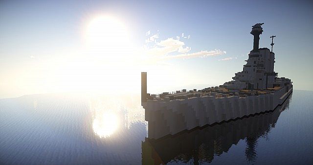 HMS Hood Minecraft Map