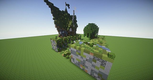 Bloxus | 35x35 Fantasy Plot Build | #1 Minecraft Map