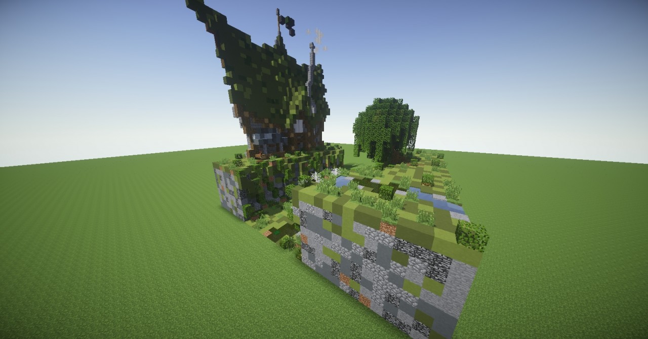 Bloxus | 35x35 Fantasy Plot Build | #1 Minecraft Map