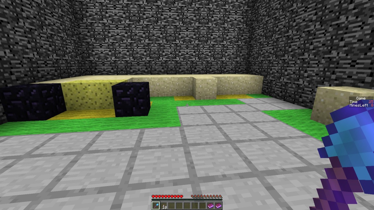 Minesweeper Minigame Minecraft Map