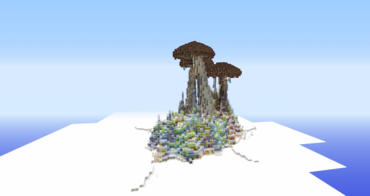 "Psycadelica" - 3 Shrooms in Crystalicland Minecraft Map