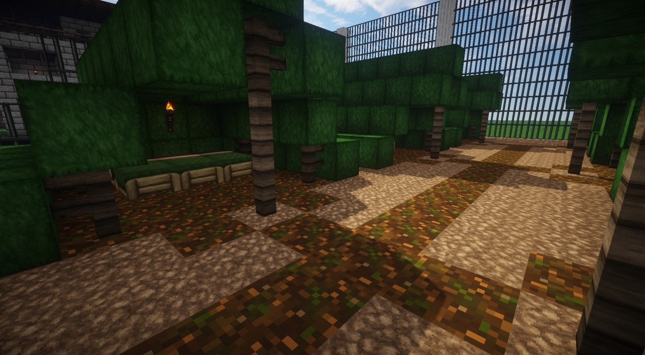 Main Square Minecraft Map