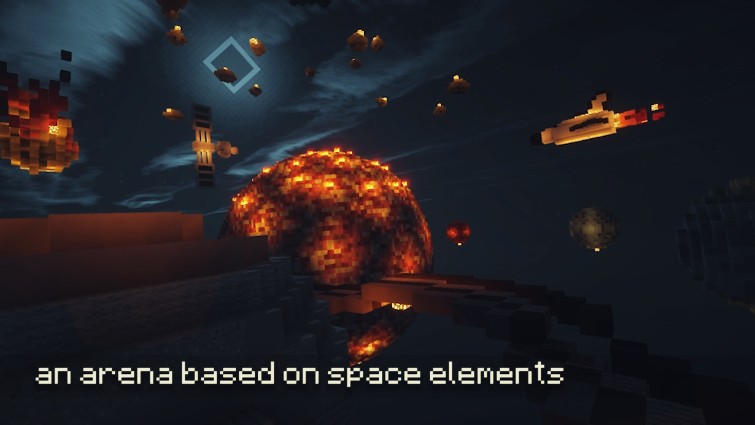 SPACE WARS - A Sky Wars on space! (Sky Wars Arena) Minecraft Map