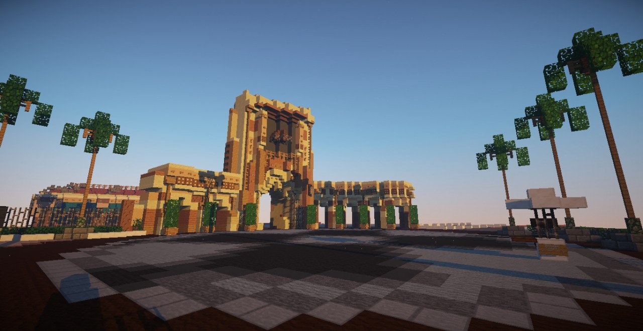 7parks: Minecraft Recreations Minecraft Server