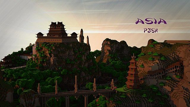 Ancient Asian Valley Minecraft Map