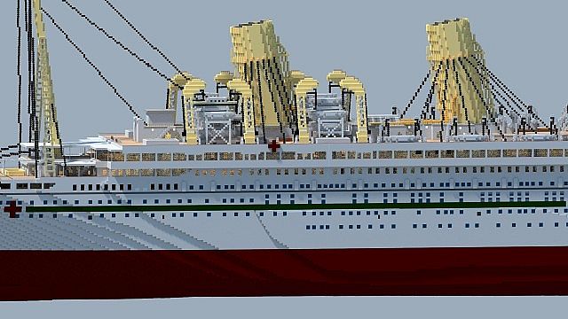 HMHS/RMS BRITANNIC by WWEtornado Minecraft Map