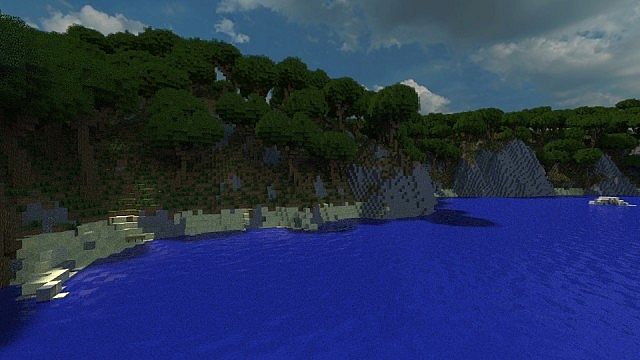 [Download] Custom Terrain Cliffs and Rivers Minecraft Map