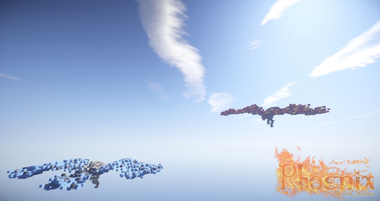 Phoenix | Red & Blue Minecraft Map