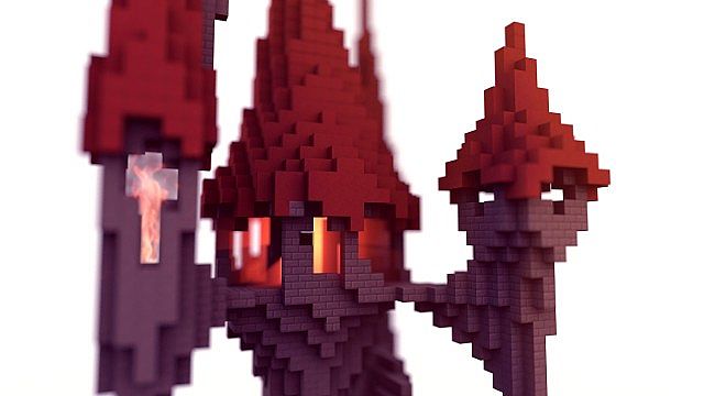 Fantasy Tower Thingy + 3 Block Challenge!! Minecraft Map