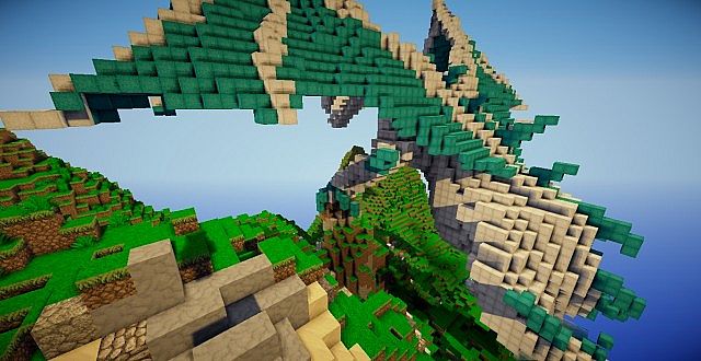 Ice dragon Minecraft Map