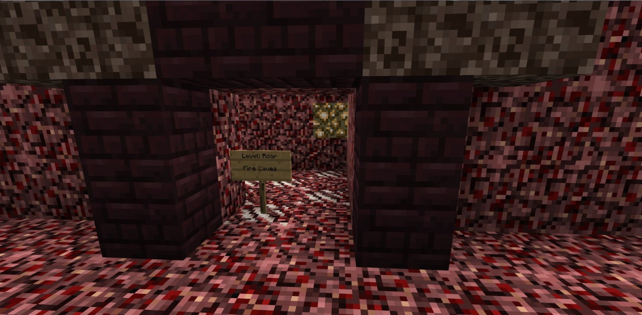 Fire Caves Parkour Minecraft Map