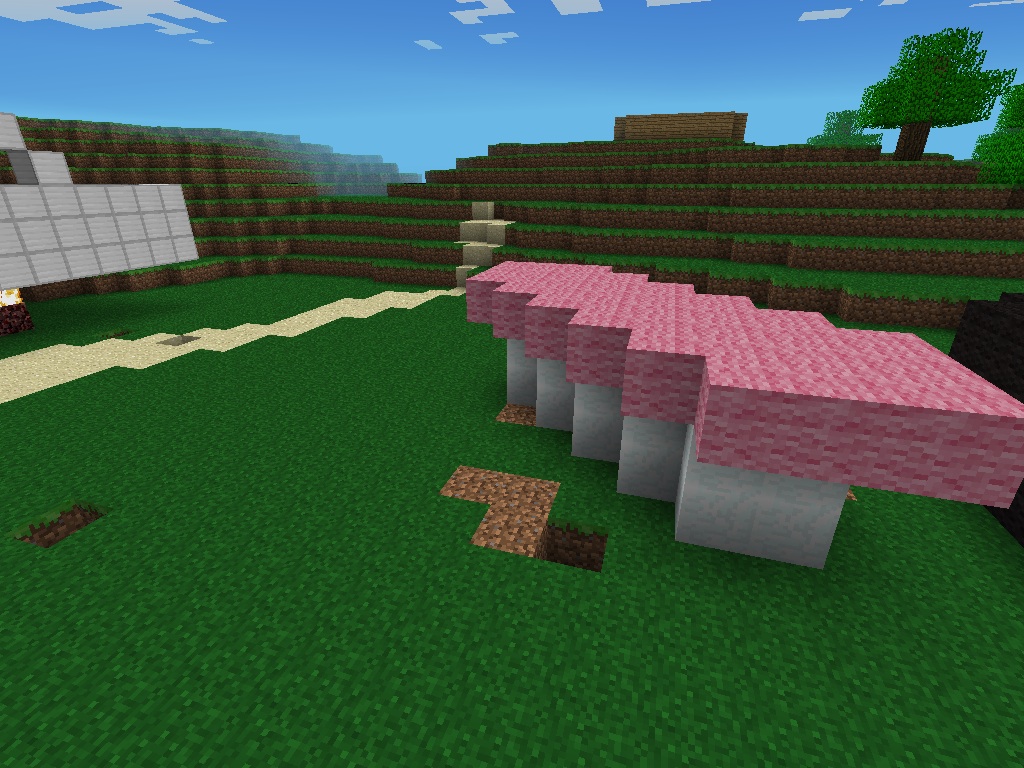 Food. Pixelated food. Minecraft Map