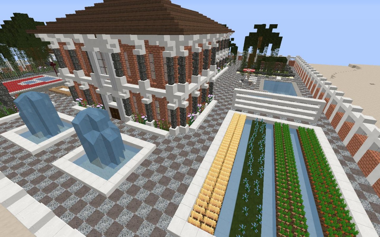 Tropical house (w/ Download) Minecraft Map