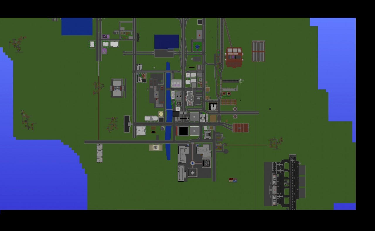 Map Of my city Minecraft Map