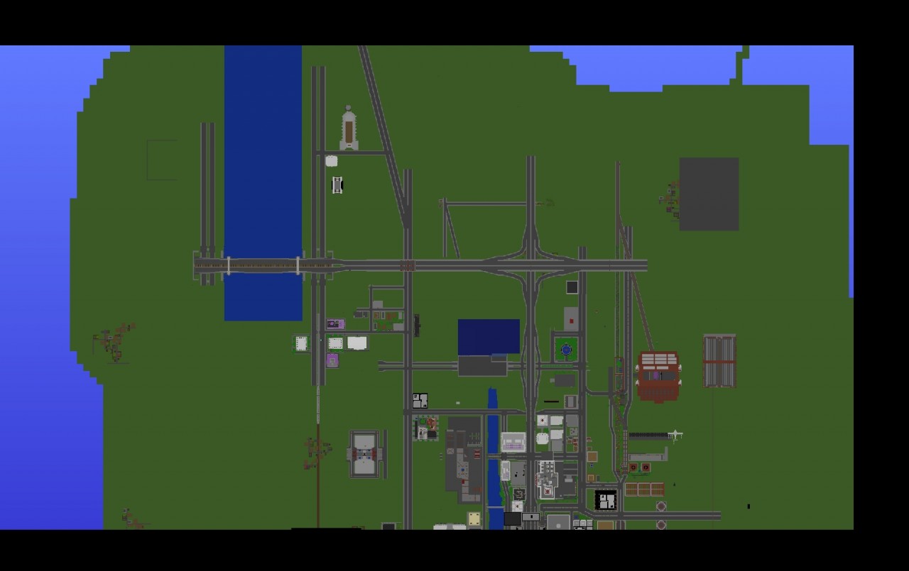 Map Of my city Minecraft Map