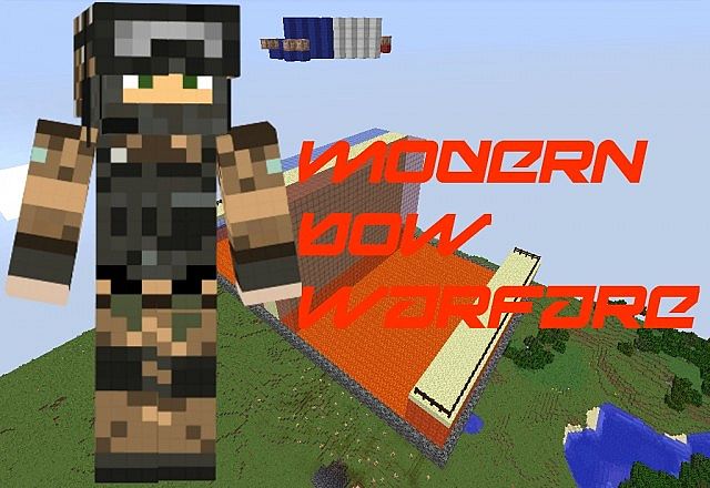 Modern Bow Warfare (1.8. Explosive Mini-game) Minecraft Map