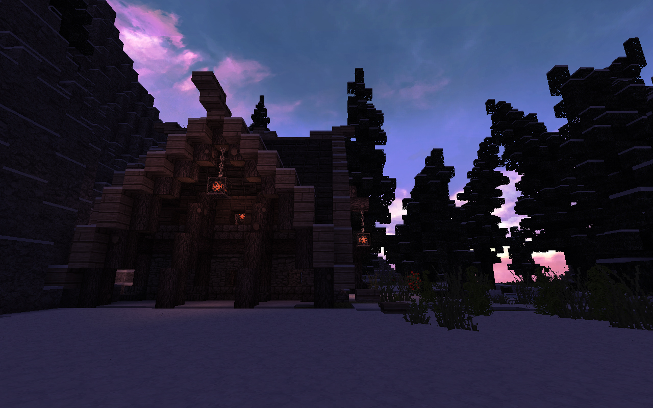 Nordic Style house. Minecraft Map