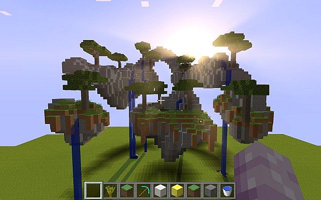 Floating Islands Minecraft Map