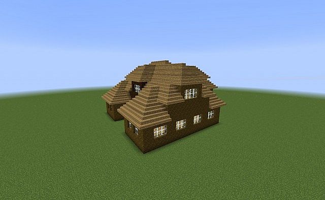 Big Colonial House Minecraft Map