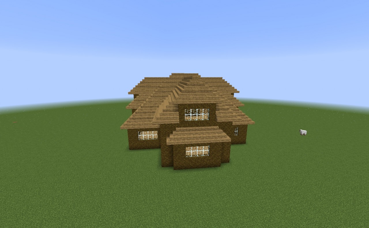 Big Colonial House Minecraft Map