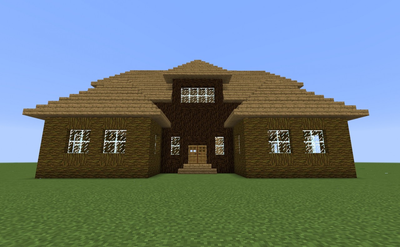 Big Colonial House Minecraft Map