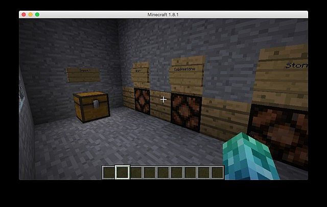 Item Sorter and Determinator Minecraft Map