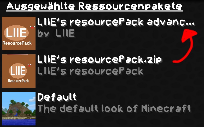 LIIE's resourcePack [128x] advanced add-on Minecraft Texture Pack