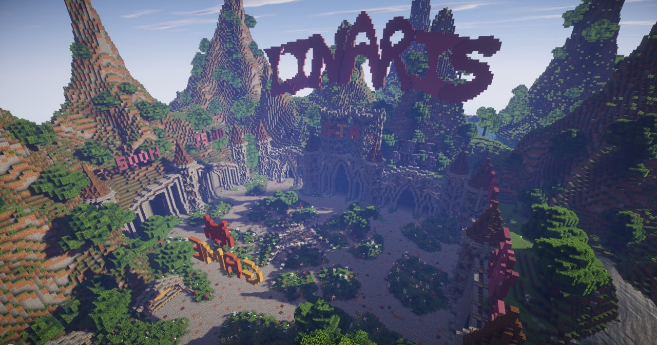 Lobby hub by team Antarya Minecraft Map