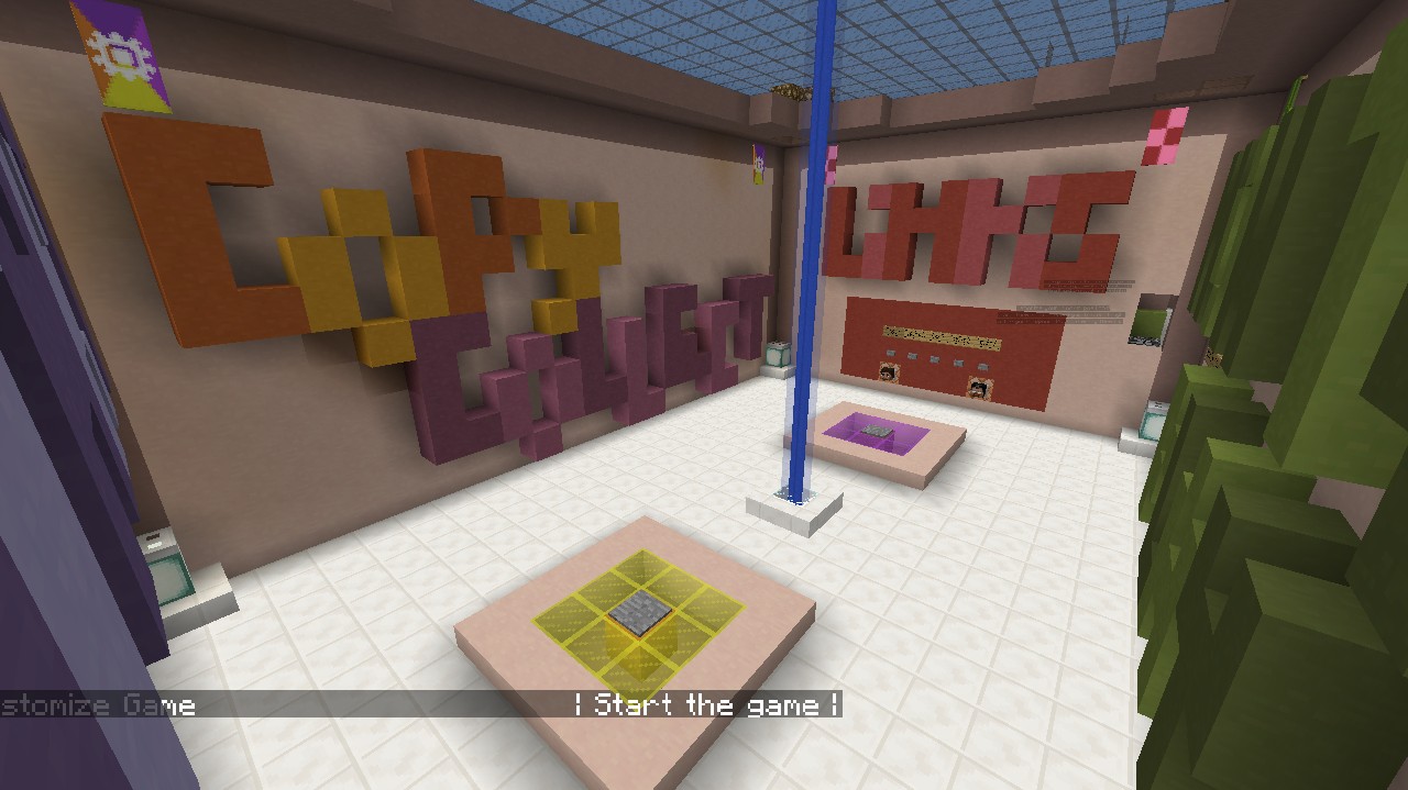 COPYCOLLECT v.2.0 - SURVIVAL RACE MINIGAME (NOW WITH TEAMS!!) Minecraft Map