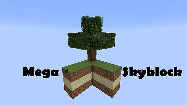 Mega Skyblock Minecraft Map