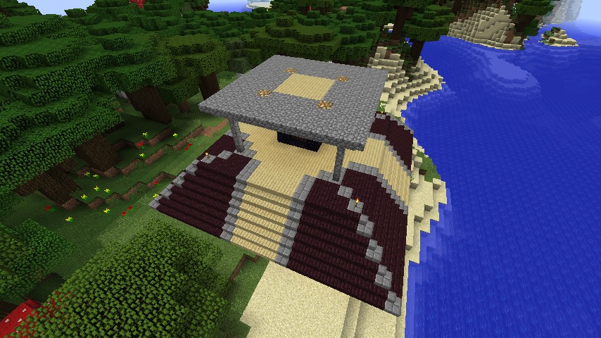 Nether Portal Entrance Minecraft Map