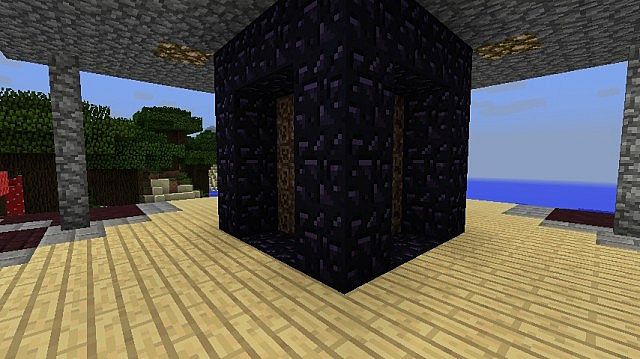 Nether Portal Entrance Minecraft Map