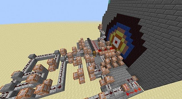 Target Practice mini-game! Minecraft Map
