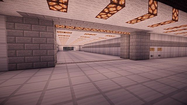 Minecraft Compound with Underground Lab Minecraft Map