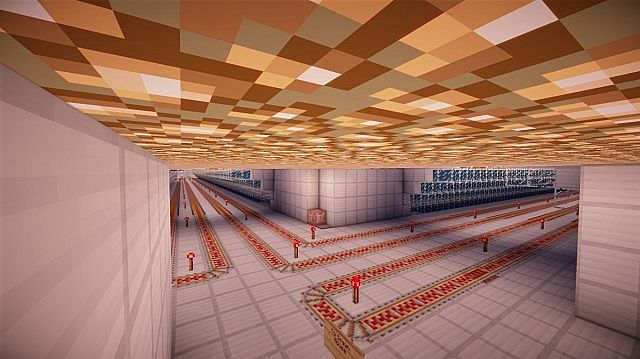 Minecraft Compound with Underground Lab Minecraft Map