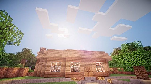 Minecraft Compound with Underground Lab Minecraft Map