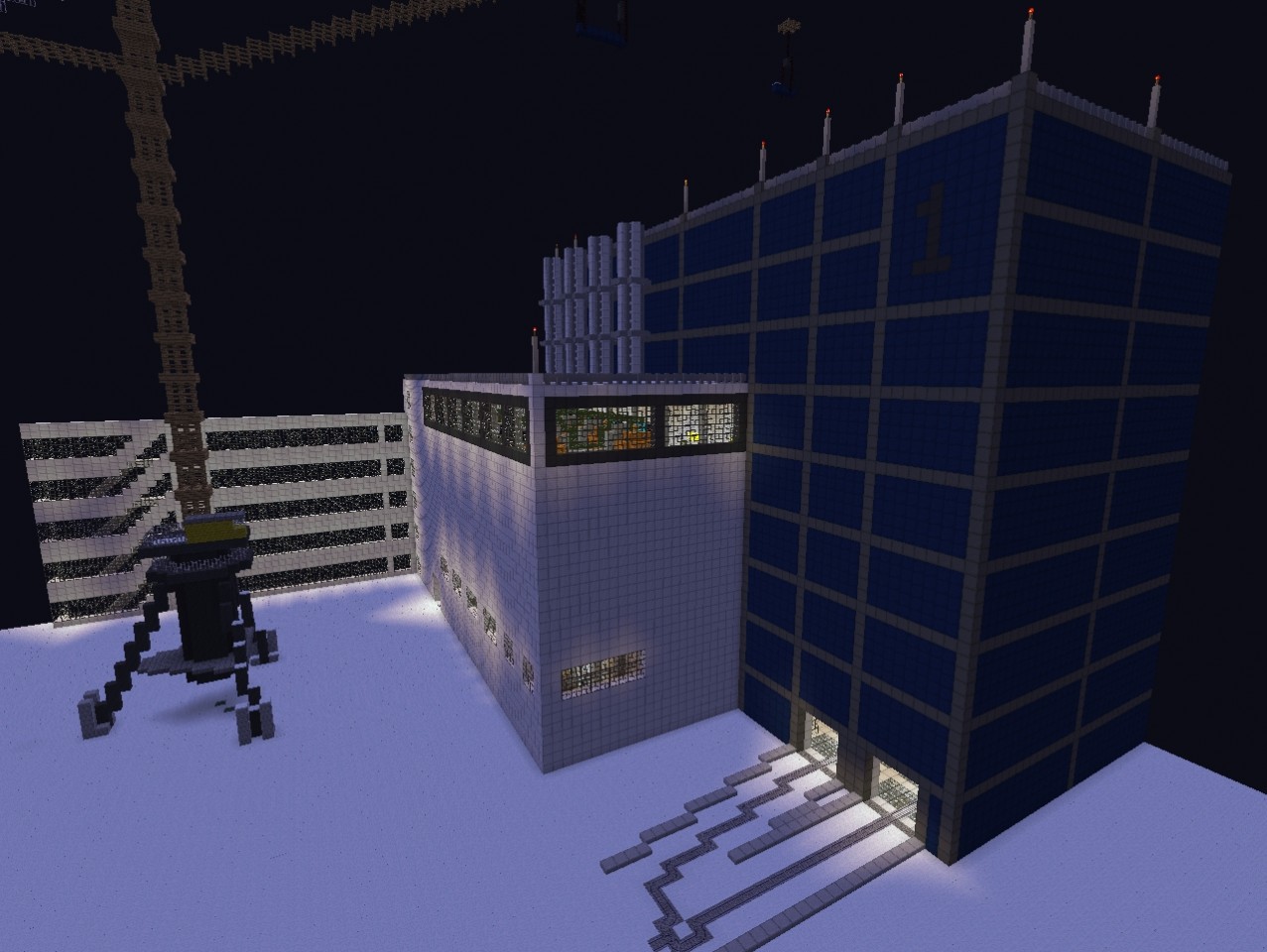 SNPP-Sarov Nuclear Power Plant Minecraft Map