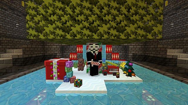 Epic Christmas Castle | Server Spawn Minecraft Map