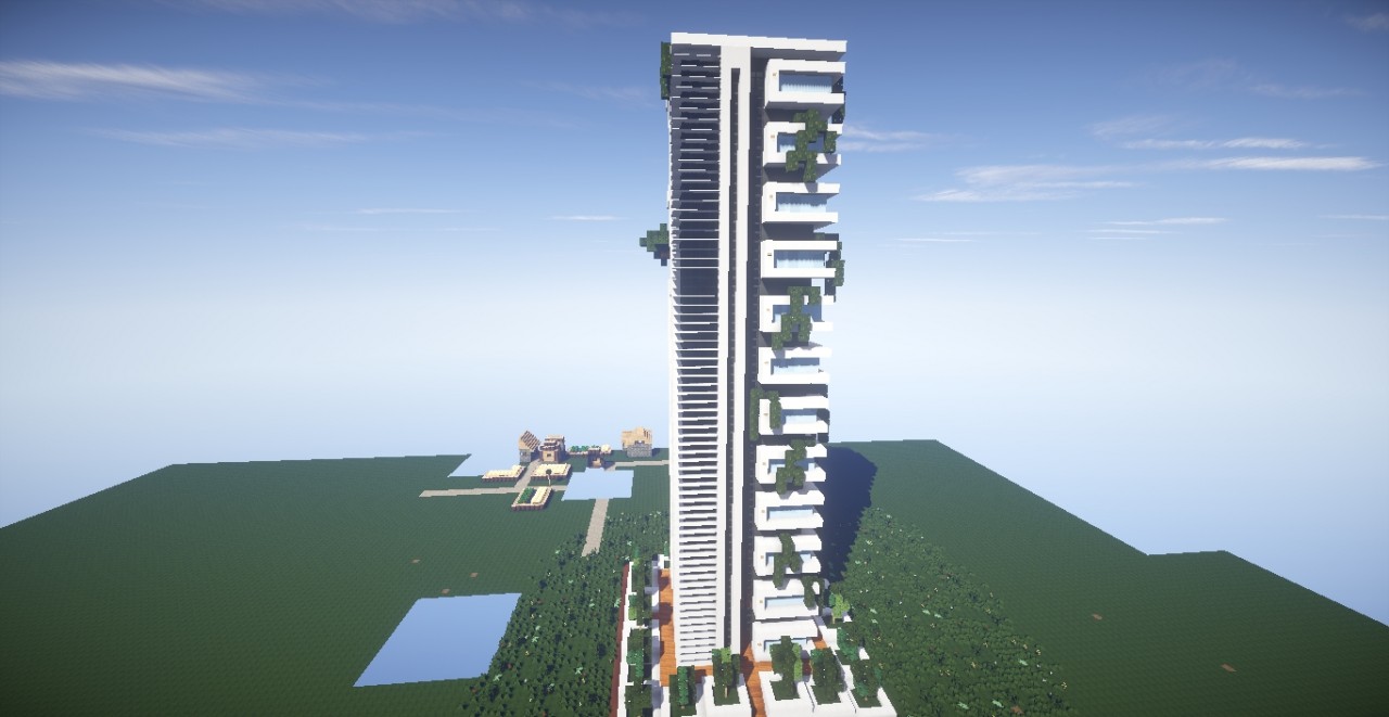 Kyu - First modern Skyscraper Minecraft Map