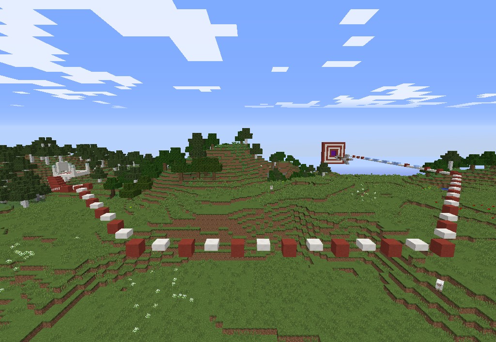 Arrow Path Parkour [1.8. Parkour Map] Minecraft Map